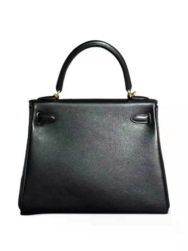 Hermès Kelly Retourne Leather Tote Bag - Black