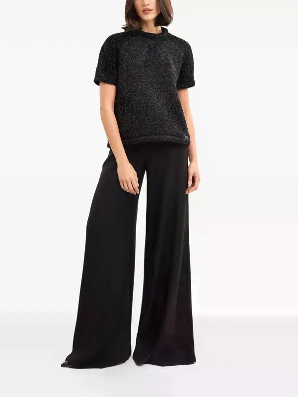 GEMY MAALOUF Wide-leg Wool Trousers