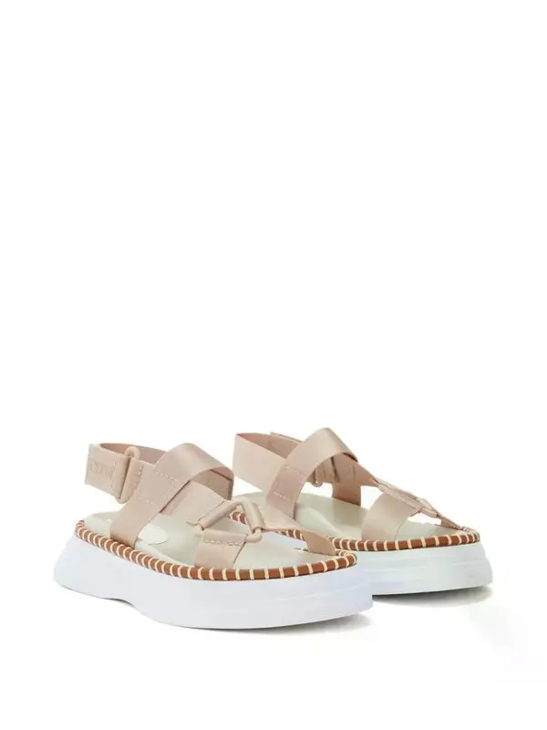 ODISSI Platform Sandals - Neutrals