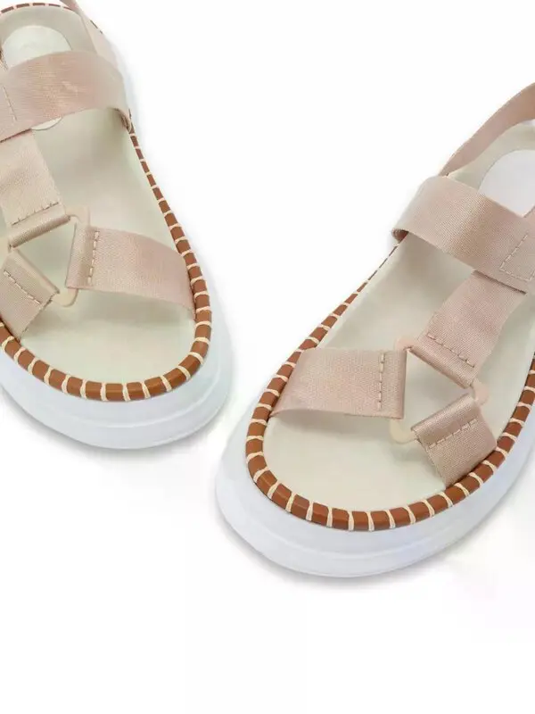 ODISSI Platform Sandals - Neutrals