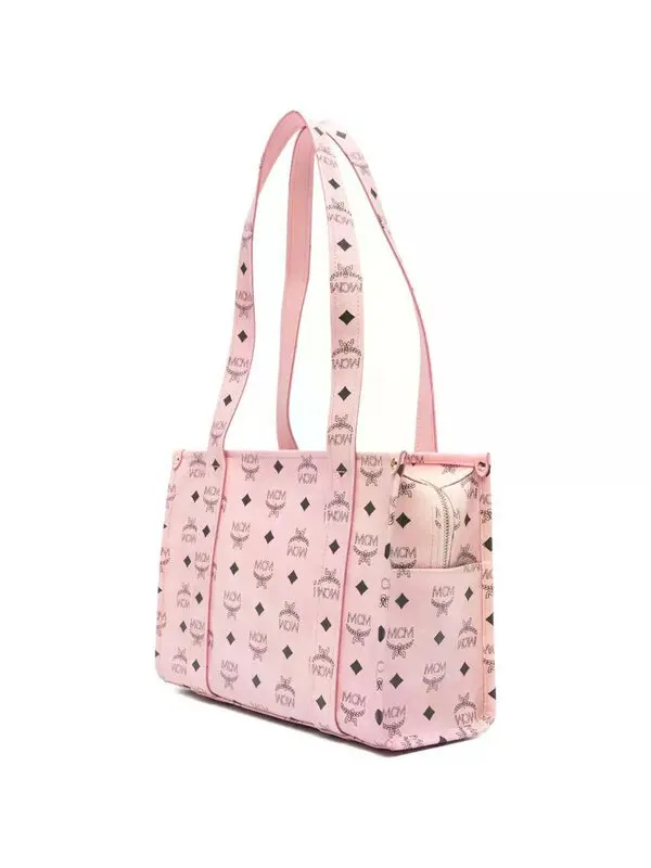 Mcm Logo-print Tote Bag