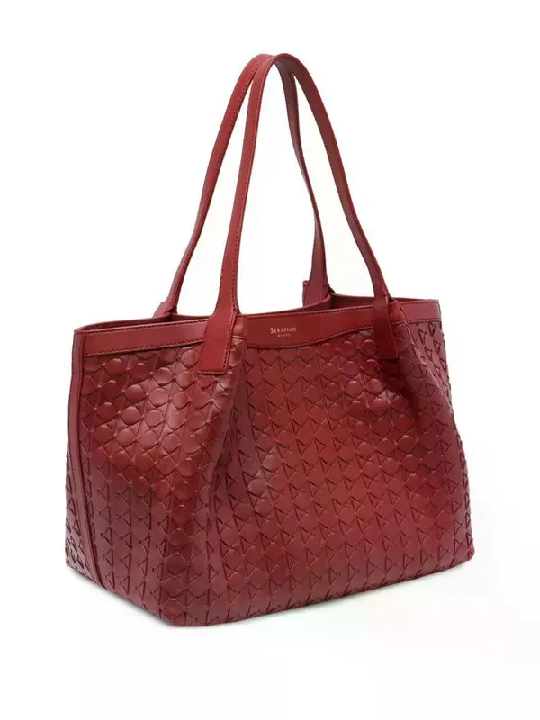 SERAPIAN Small Secret Tote Bag - Red