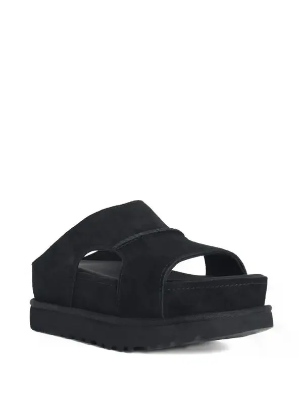UGG Open Toe Overlock Stitching Sandals