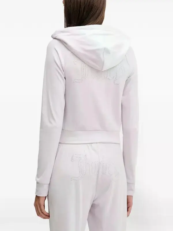 Juicy Couture Zip-up Hoodie - Purple