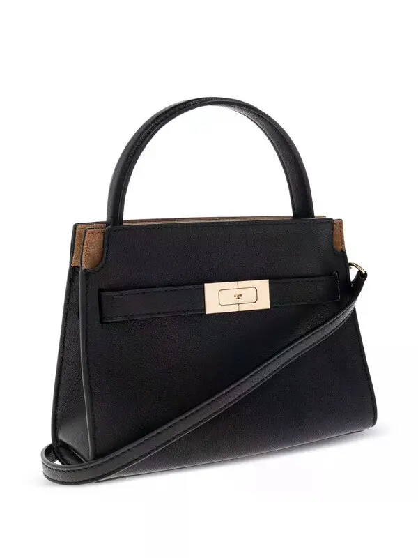 Tory Burch Buckle Leather Tote