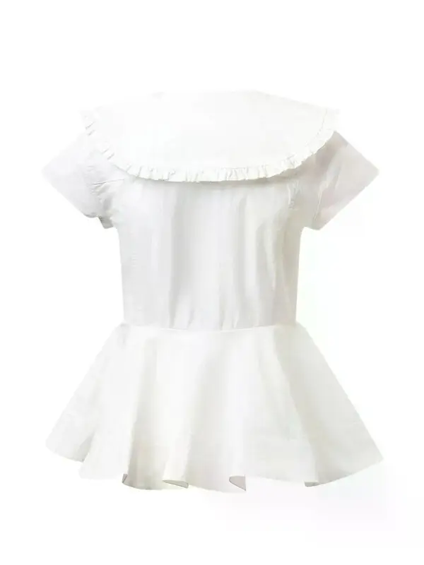 GANNI Ruffle Shirt