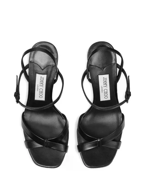 JIMMY CHOO Elsy Block-heel Sandals - Black
