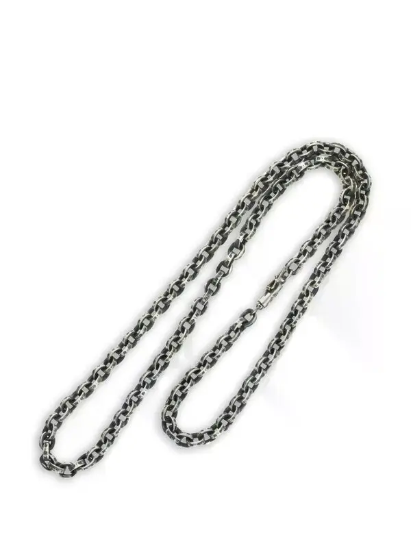 Chrome Hearts Paper Chain Necklace - Silver