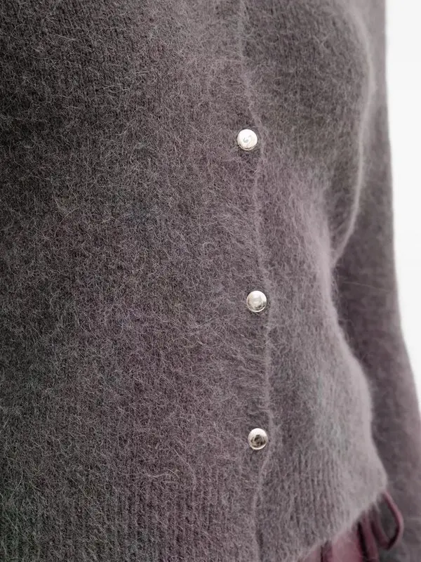 OUI V-neck Button Cardigan