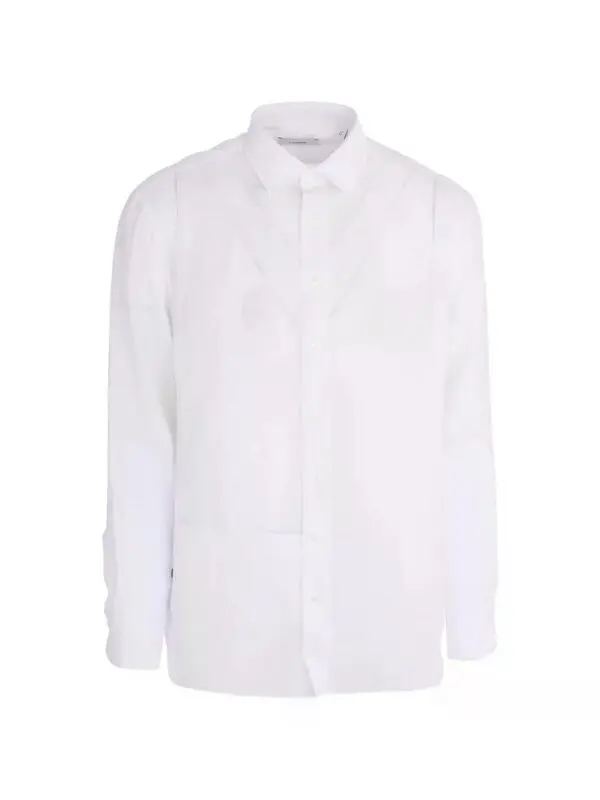 LARDINI Buttoned Washed Shirt