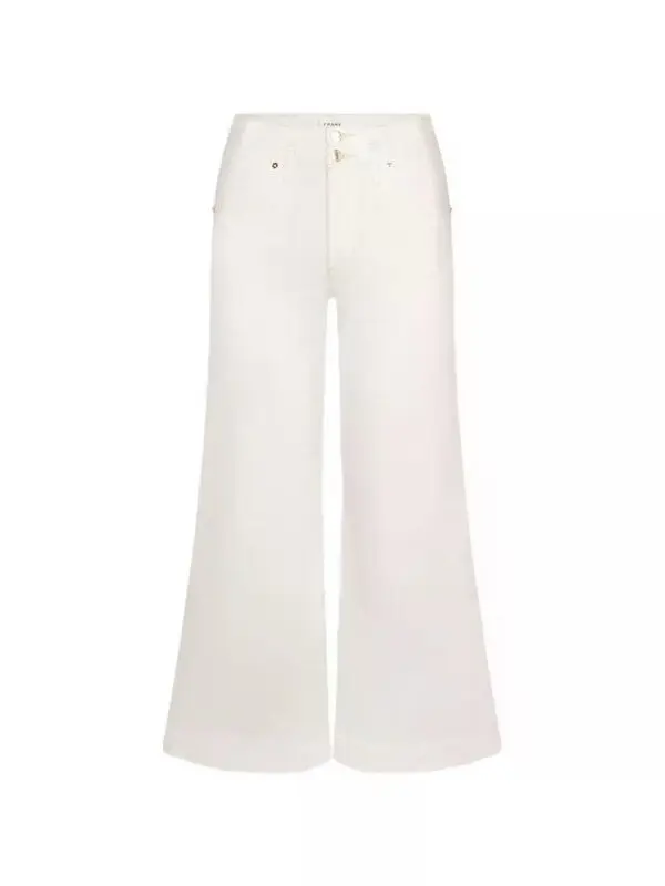 FRAME Seamed Cropped Jeans