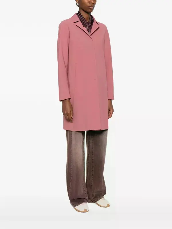 Herno Notched-lapel Coat - Pink
