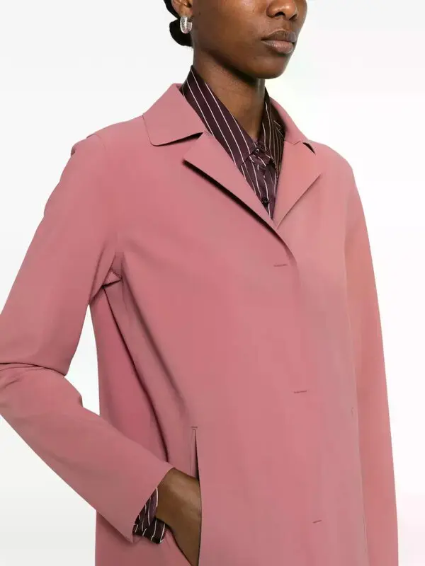 Herno Notched-lapel Coat - Pink