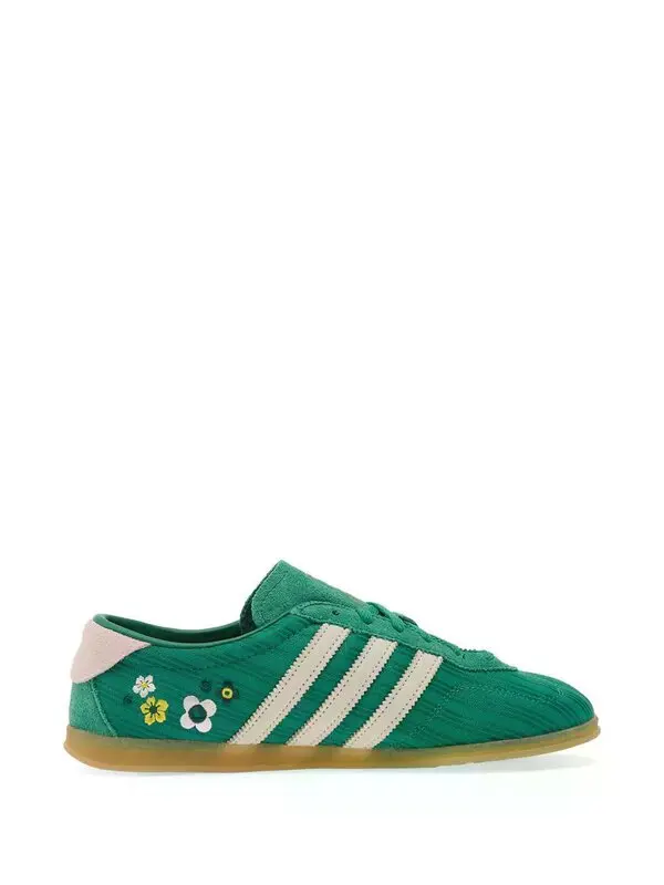 Adidas Gazelle Lo Pro Floral-detail Sneakers - Green