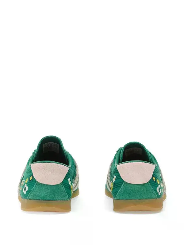 Adidas Gazelle Lo Pro Floral-detail Sneakers - Green