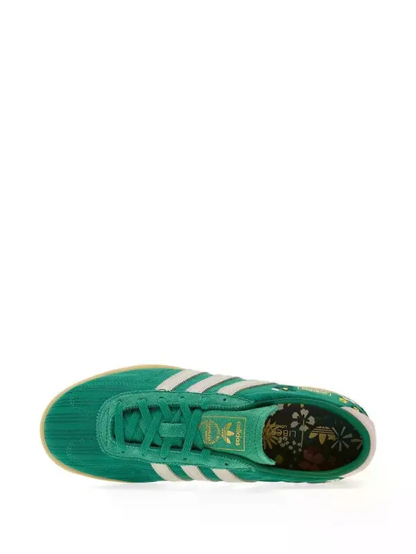 Adidas Gazelle Lo Pro Floral-detail Sneakers - Green