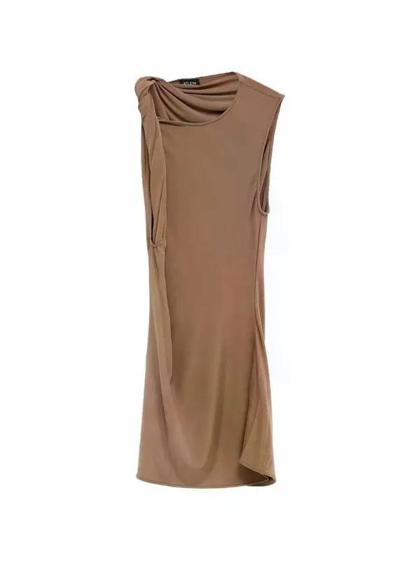 Atlein Draped Sleeveless Top