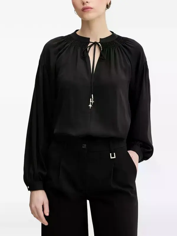JOOP! Brigida Tie-neck Blouse