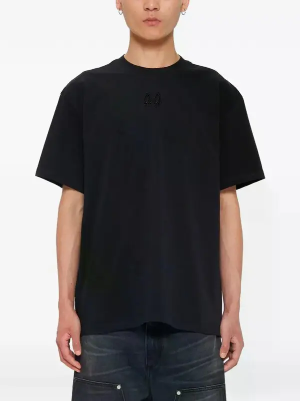44 LABEL GROUP Logo-print T-shirt - Black