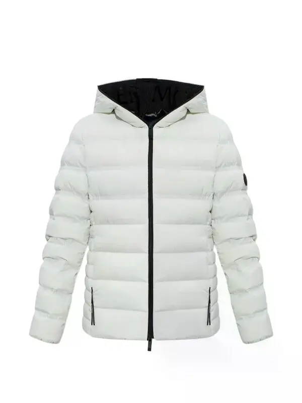 Moncler Alete Hooded Padded Jacket - White