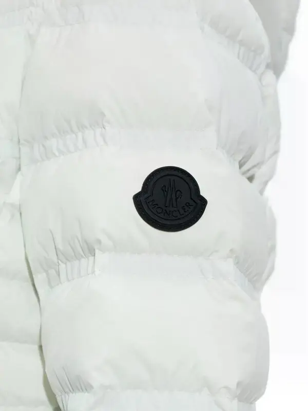 Moncler Alete Hooded Padded Jacket - White