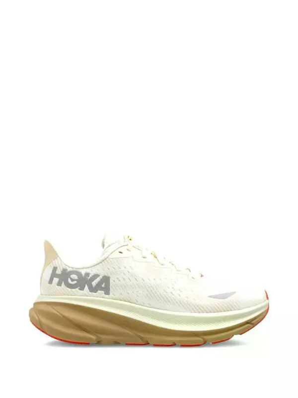 HOKA® Clifton Logo-embroidered Sneakers - Neutrals