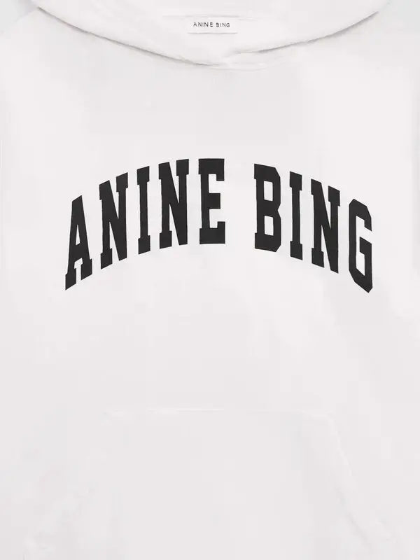 ANINE BING Harvey Logo-detail Hoodie