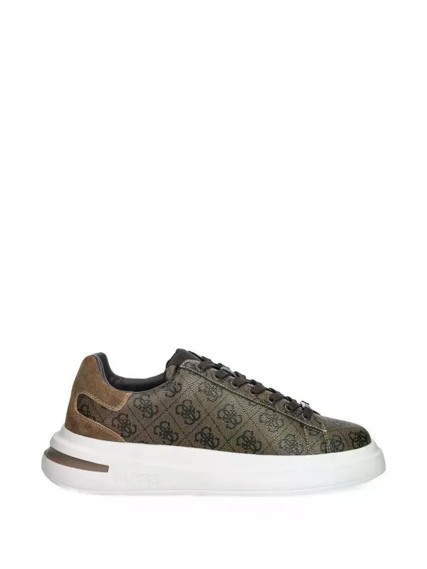 Guess Monogram-print Low Top Sneakers