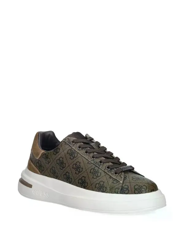 Guess Monogram-print Low Top Sneakers