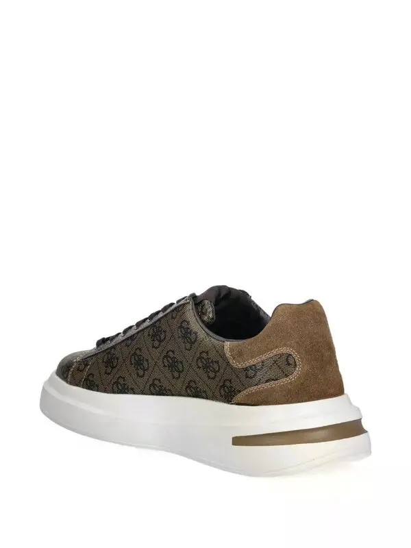 Guess Monogram-print Low Top Sneakers