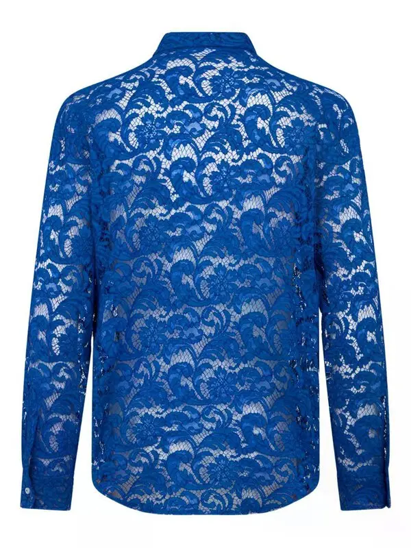 Dsquared2 Rebrodé-lace Long-sleeve Shirt