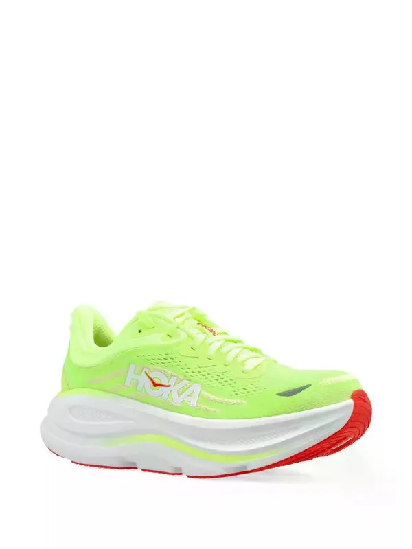HOKA® Bondi Perforated Sneakers - Yellow