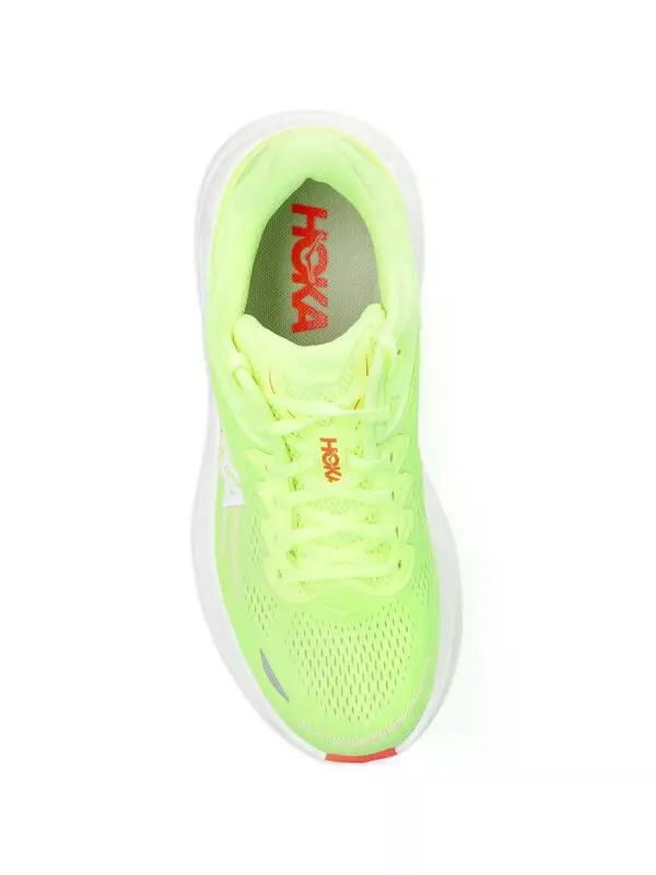 HOKA® Bondi Perforated Sneakers - Yellow