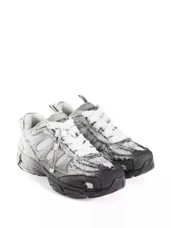 44 LABEL GROUP Dragger Distressed Sneakers