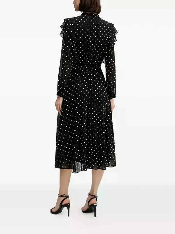 JOOP! Polka Dot Print Dress