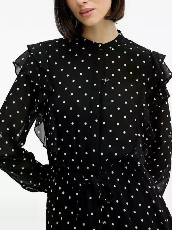 JOOP! Polka Dot Print Dress