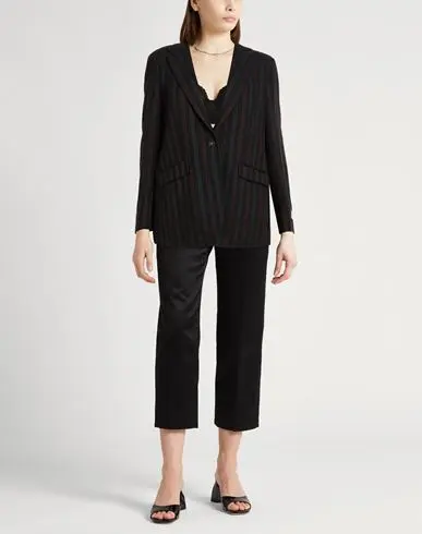 Massimo Alba Wool Striped Blazer