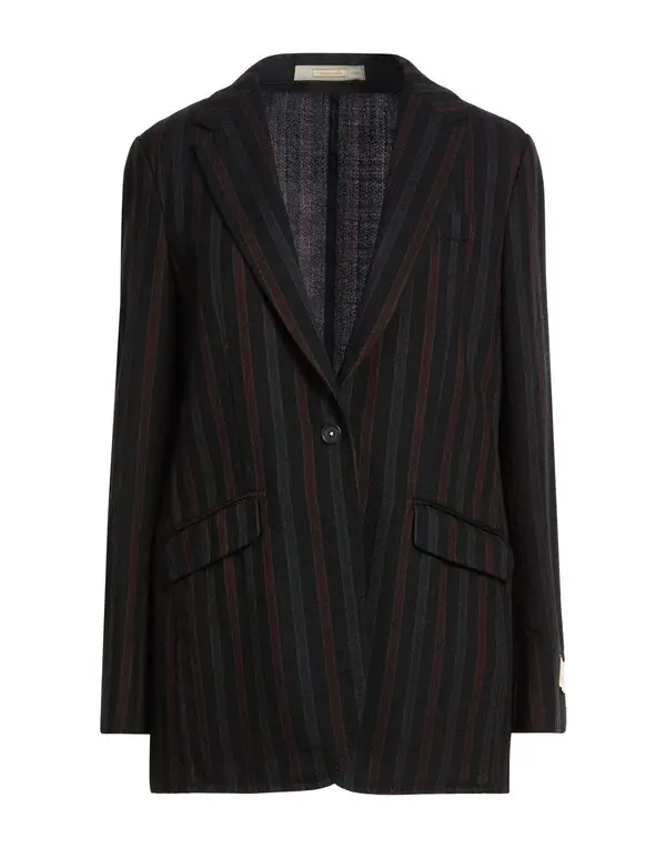 Massimo Alba Wool Striped Blazer