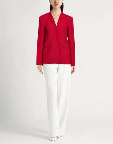 SEMICOUTURE Single-breasted Blazer - Red