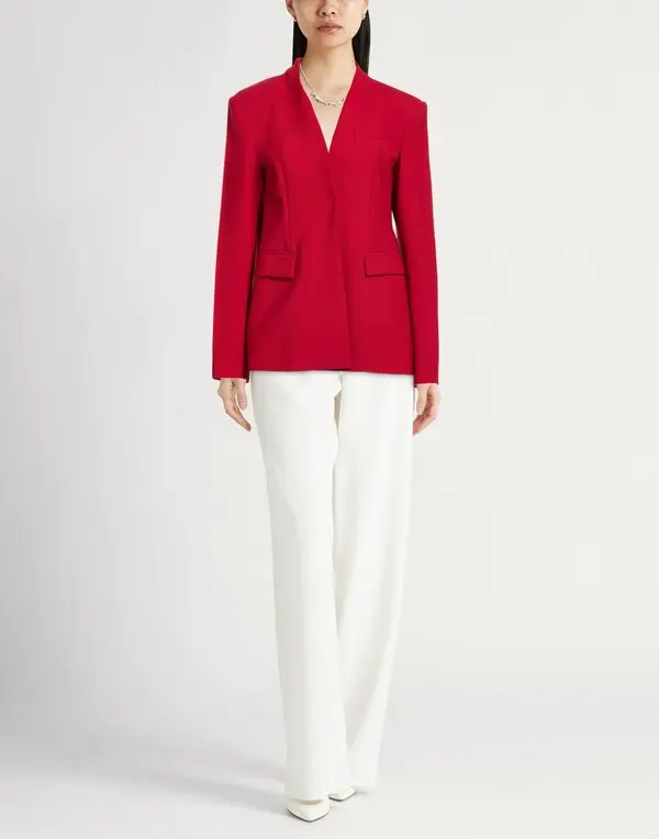 SEMICOUTURE Single-breasted Blazer - Red