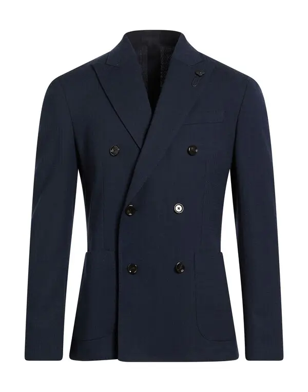Burberry Blazer Midnight Size Wool, Silk