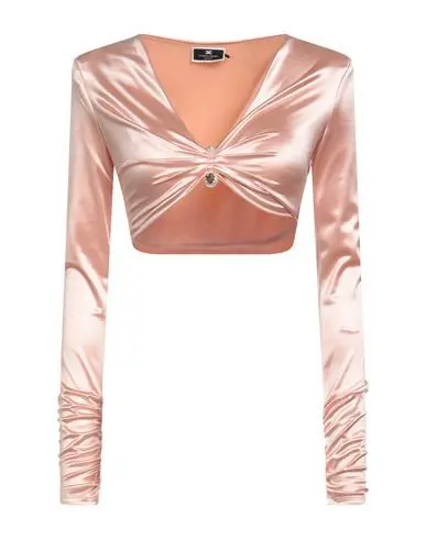 Elisabetta Franchi Crop Top With Appliqués