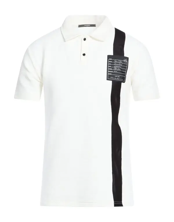 TAKESHY KUROSAWA Polo Shirt Size Cotton, Elastane