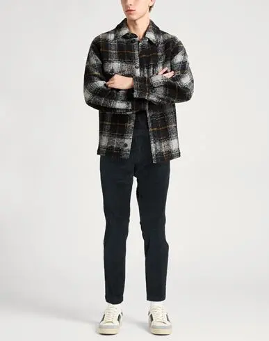 TAKESHY KUROSAWA Corduroy Tapered Leg Pants - Black