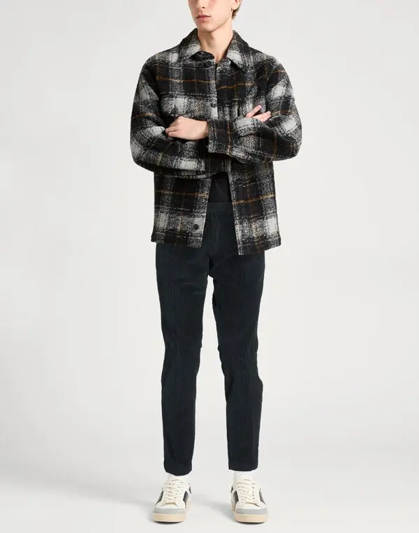 TAKESHY KUROSAWA Corduroy Tapered Leg Pants - Black