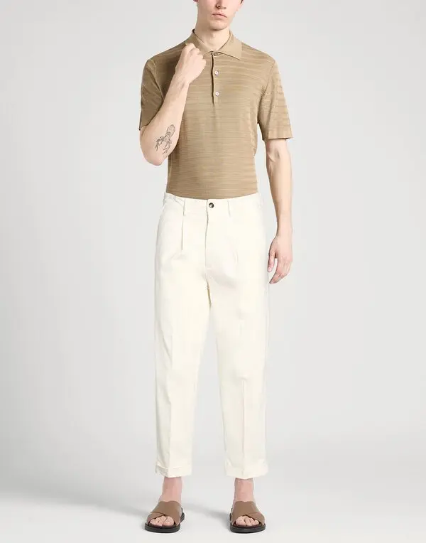 TAKESHY KUROSAWA Tapered Leg Chino Pants