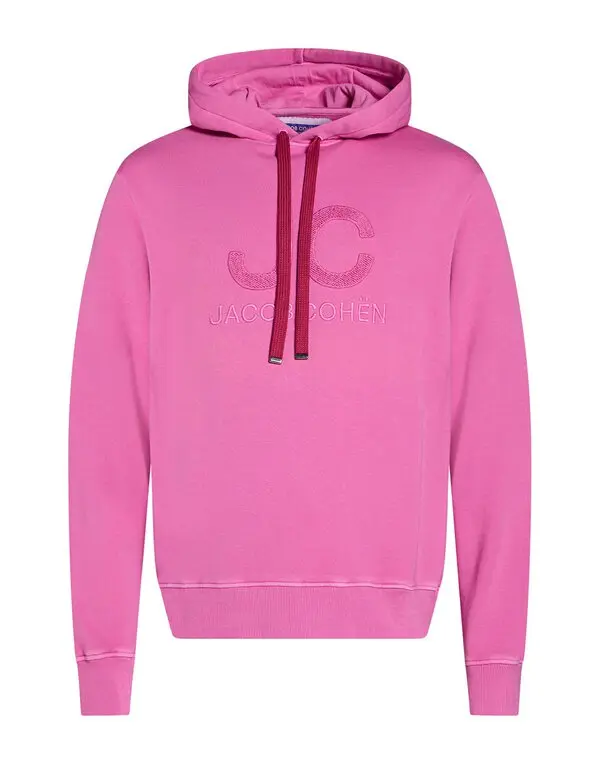 JACOB COHЁN Hooded Sweatshirt - Purple