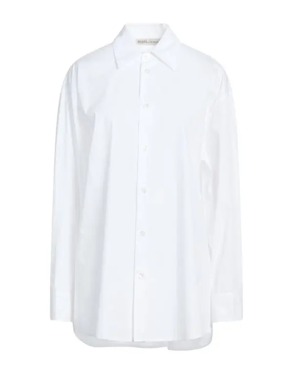 MODES Name Shirt Long Sleeve Cotton Poplin