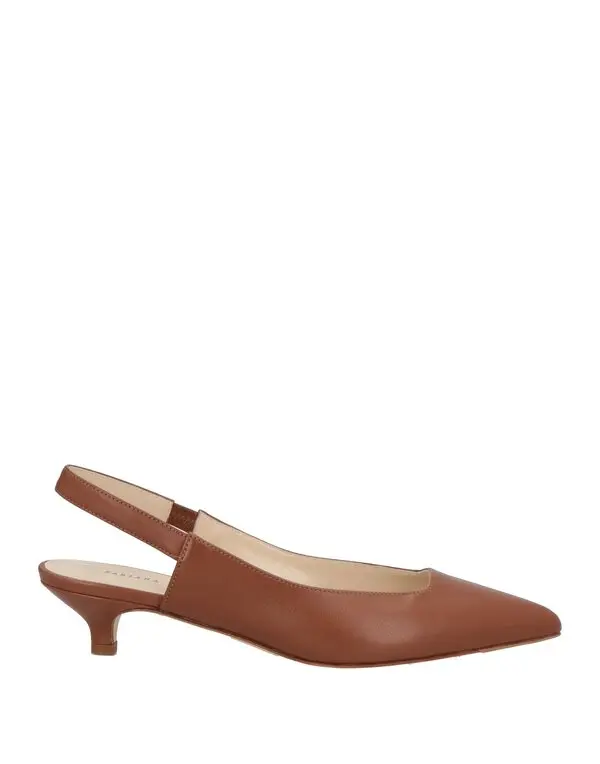 Fabiana Filippi Leather Slingback Pumps