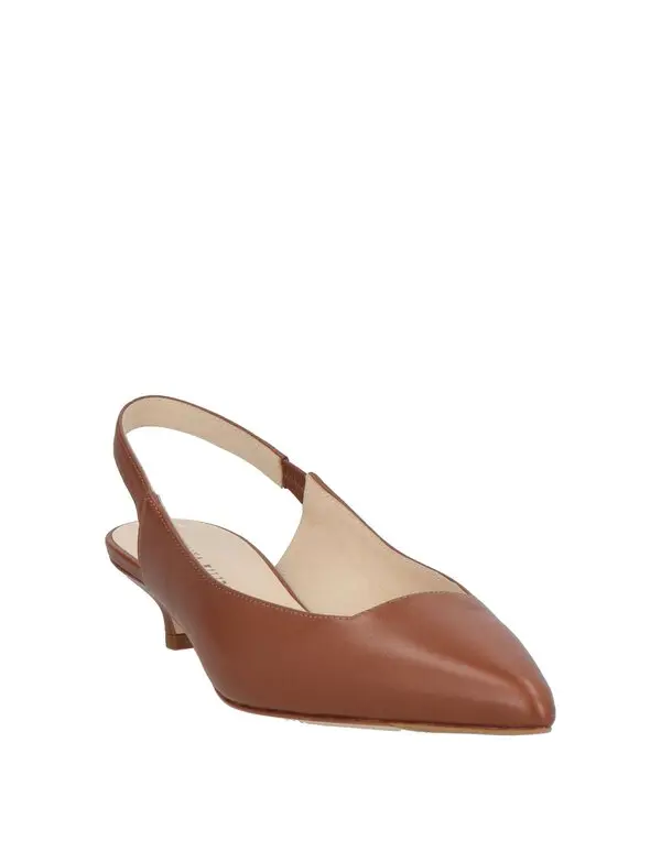 Fabiana Filippi Leather Slingback Pumps